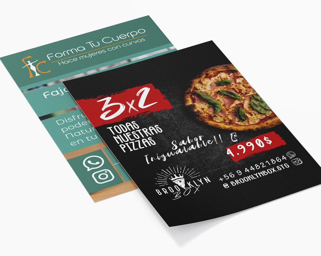 Flyers Laser (10x15cm) - Imprenta Delivery